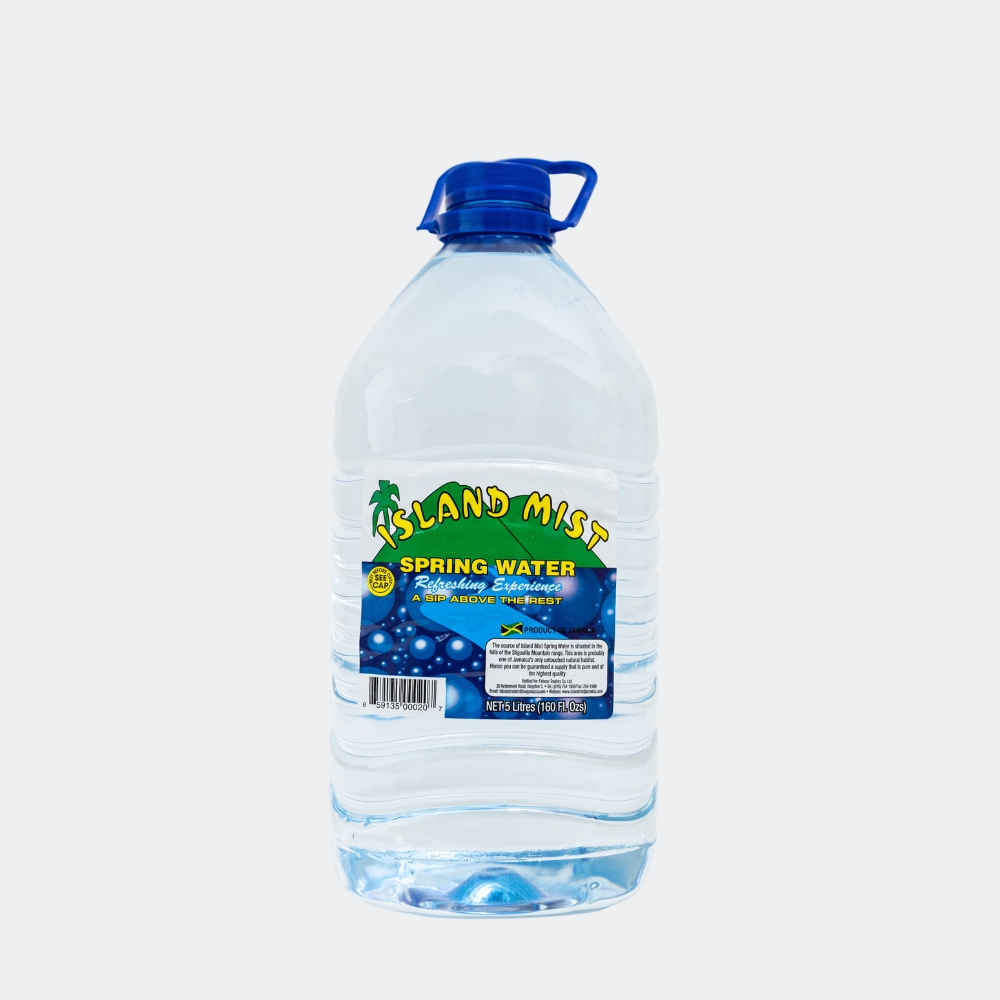 5 Litres Bottled Water - Island Mist 5 Litres Bottled Water - Island Mist